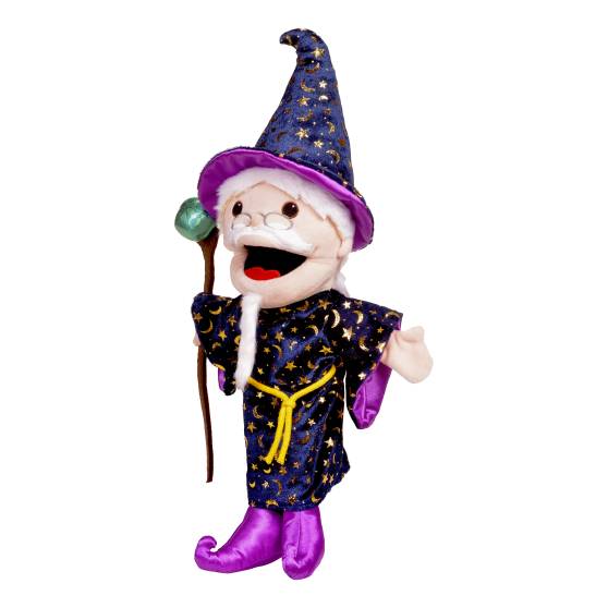 wizard hand puppet