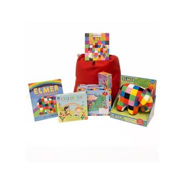 Elmer - Picture Book Characters - Puppets & Toys